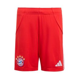 adidas Performance Sportshorts 'FCB' Jungen Größe 164 blau / gold / rot / weiß