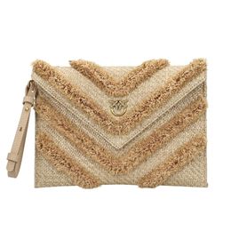 Pinko Clutch 'Flat Purse' female Brown size One Size