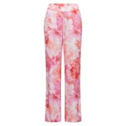 MARC AUREL Hose 'Für In Rot’ Damen Größe 40 neonorange / rosa / rot / weiß