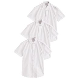 next Button Up Shirt male White size 14.5
