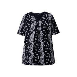Ulla Popken Shirt female Black size 58-60