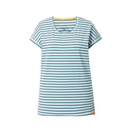 Lauras&oslash;n Shirt female Blue, White size 52-54