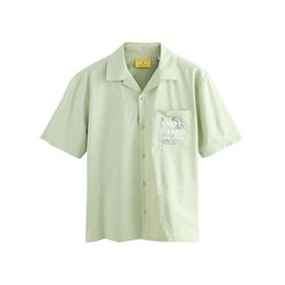 next Button Up Shirt male Green size S