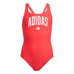adidas Sportswear Sportbadeanzug 'Collegiate' Mädchen Größe 152 rot / weiß