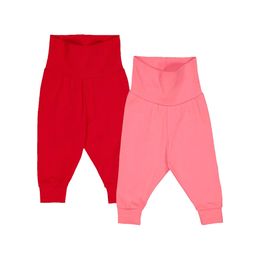 Fred's World by GREEN COTTON Fred's World By Green Cotton Hose Jungen Gr&ouml;&szlig;e 56 hellpink / rot