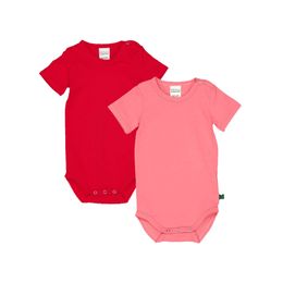 Fred's World by GREEN COTTON Fred's World By Green Cotton Body M&auml;dchen Gr&ouml;&szlig;e 68 rosa / rot