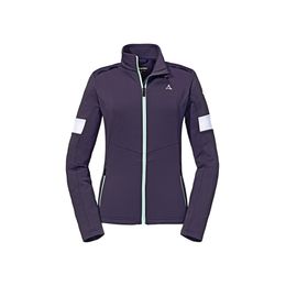 Sch&ouml;ffel Sch&ouml;ffel Funktionsfleecejacke 'Grassen' Damen Gr&ouml;&szlig;e S violettblau / wei&szlig;