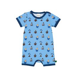 Fred's World by GREEN COTTON Fred's World By Green Cotton Strampler Jungen Gr&ouml;&szlig;e 92 blau / himmelblau / braun / hellorange