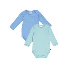 Fred's World by GREEN COTTON Fred's World By Green Cotton Body Jungen Gr&ouml;&szlig;e 80 aqua / hellblau