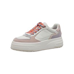 Tamaris Sneaker Damen Gr&ouml;&szlig;e 38 lila / orange / rosa / wei&szlig;