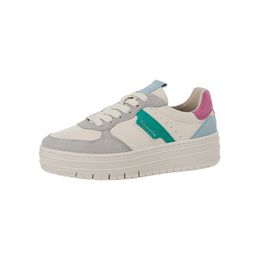 Tamaris Sneaker Damen Gr&ouml;&szlig;e 42 hellblau / stone / tanne / wei&szlig;