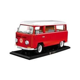Cobi Volkswagen T2a Camper Van Executive Edition, Konstruktionsspielzeug rot/wei&szlig;, Ma&szlig;stab 1:12