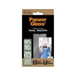 PanzerGlass Displayschutz Ultra-Wide Fit, Schutzfolie transparent, Samsung Galaxy S25 Ultra, EasyAligner