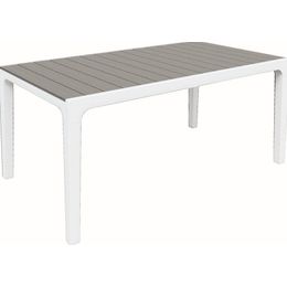 Keter Gartentisch Keter Harmony weiß / hellgrau KT-610025