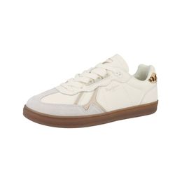 Pepe Jeans Sneaker 'Ball Fun' Damen Gr&ouml;&szlig;e 40 beige / grau / schwarz / wei&szlig;