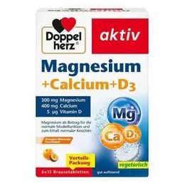 Doppelherz Magnesium + Calcium + D3 90 ST