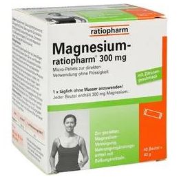 Magnesium-ratiopharm 300mg Micro-Pellets M Gran. 40 ST