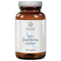Zink 50mg Zinkacetat Depot Shanab 60 ST