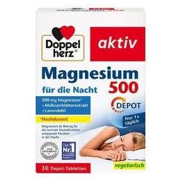 Queisser Doppelherz Magnesium 500 f&uuml;r die Nacht 30 ST