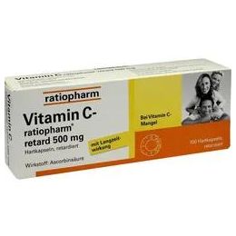 Vitamin C-ratiopharm Retard 500 mg 100 ST