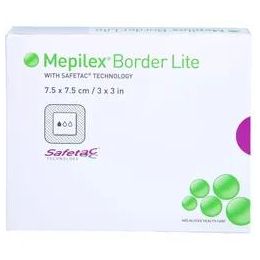 actiPART Mepilex Border Lite 10x10cm D&uuml;nn Schaumverb. 5 ST