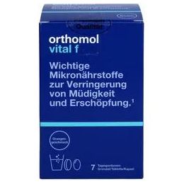 Orthomol Vital F Granulat/Kapseln 7 St&uuml;ck 1 P