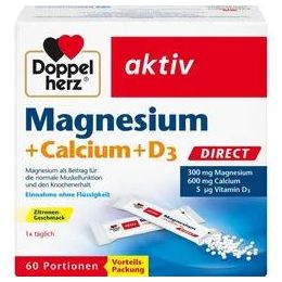 Doppelherz Magnesium + Calcium + D3 Direct 60 ST