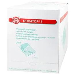 NOBAMED Nobatop 8 10x10cm 5 Sterile Kompressen pro Set 125 ST