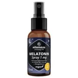 Vitamaze GmbH Melatonin 1 mg Hochdosiert Spray Vegan 30 ML