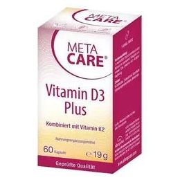 Meta Care Vitamin D3 Plus 10.000 + 80 Ug K2 60 ST