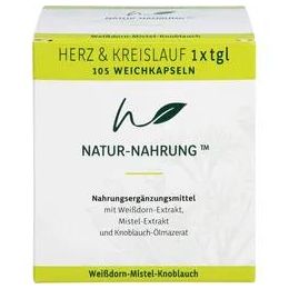 Natur-Nahrung Herz & Kreislauf 1X Tgl.weichkapseln 105 ST