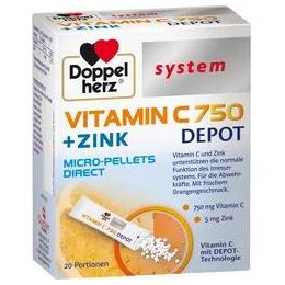 Queisser Doppelherz Vitamin C 750 Depot System 20 ST
