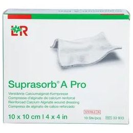 Suprasorb A pro Calciumalginat Kompr.10x10 cm 10 ST