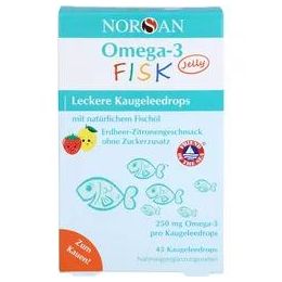 Norsan Omega-3 Fisk Jelly - f&uuml;r Kinder 45 ST