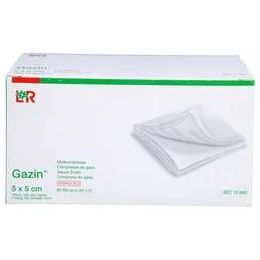 1001 Artikel Medical Gazin Mullkomp.5x5 cm Steril 12Fach 80 ST