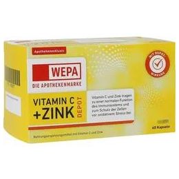 WEPA Vitamin C + Zink Kapseln 60 ST