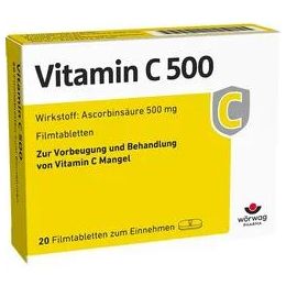 W&Ouml;RWAG PHARMA Vitamin C 500 20 ST