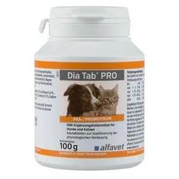 alfavet Dia Tab pro Vet 100 G
