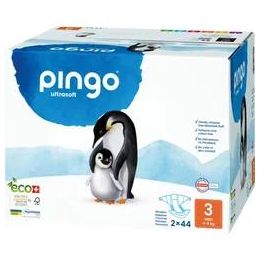 Bio Windeln Midi Jumbo 4-9Kg Pinguin - Pingo Swiss 88 ST