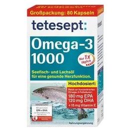 tetesept Omega-3 1000 Kapseln 80 ST