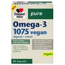 Doppelherz Omega-3 1075 Vegan Pure 80 ST