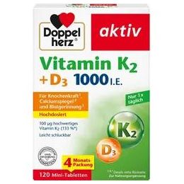 Doppelherz Vitamin K2 + D3 1000 I.e. 120 ST