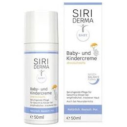 Siriderma Baby- und Kindercreme 50 ML