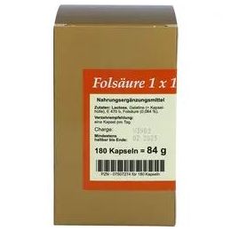 FBK-Pharma Fols&auml;ure 1 x 1 pro Tag 180 ST