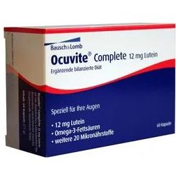 Ocuvite Complete 12mg Lutein 60 ST