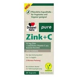 Queisser Doppelherz Zink + C Pure 60 ST