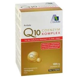 Avitale Coenzym Q10 100 mg Kapseln+vitamine+mineralstoffe 120 ST