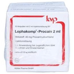 K&ouml;hler Pharma Lophakomp Procain 2ml 40 ML