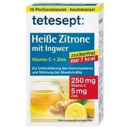 Tetesept Hei&szlig;e Zitrone mit Ingwer Zuckerfrei 30 G