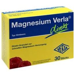 Magnesium VERLA Direkt Himbeere 30 ST
